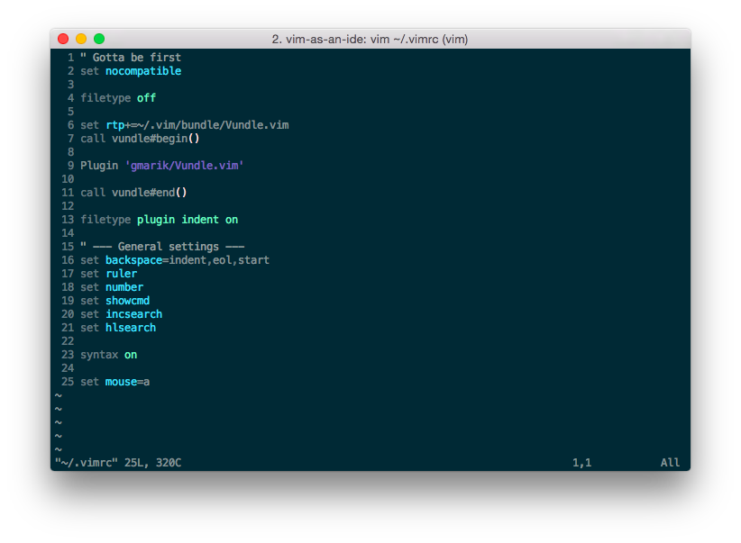Vim As An IDE Jake Zimmerman